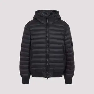 C.P. COMPANY Hooded Lens Down Jacket