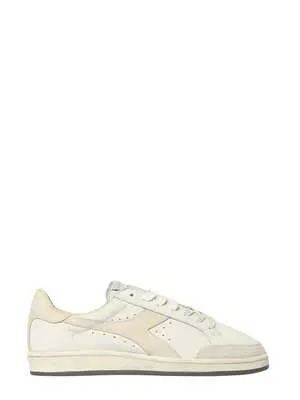 DIADORA 100% Bovine Leather Sneakers - White