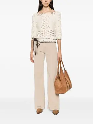 MARANT ETOILE Lua Cotton And Wool Top