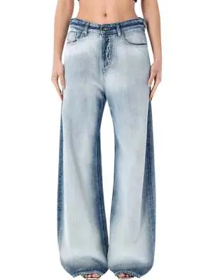 DIESEL® Low-rise Wide-leg Jeans