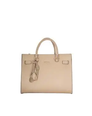 Liu Jo Braided Handle Tote Bag - Mud