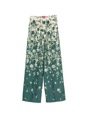 F.R.S FOR RESTLESS SLEEPERS Printed Wide-leg Trousers