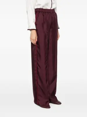 F.R.S FOR RESTLESS SLEEPERS Silk Wide-leg Trousers
