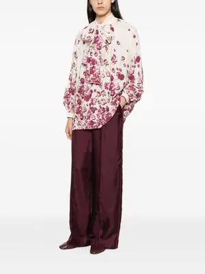F.R.S FOR RESTLESS SLEEPERS Silk Blend Printed Shirt