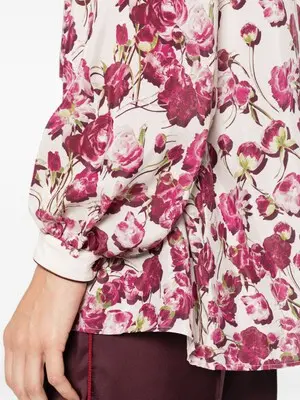 F.R.S FOR RESTLESS SLEEPERS Silk Blend Printed Shirt