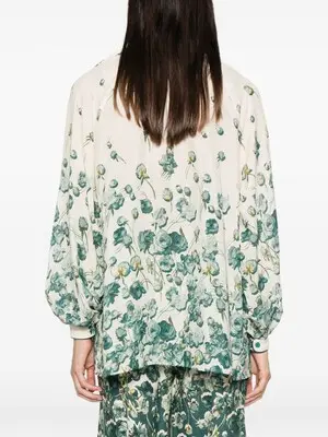 F.R.S FOR RESTLESS SLEEPERS Silk Blend Printed Shirt