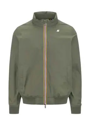 K-WAY Zip-up Windbreaker Jacket - Green