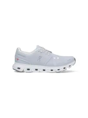 On Textile Lightweight Sneakers - White