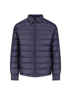 Aspesi Lightweight Polyamide Tech Jacket - Blue