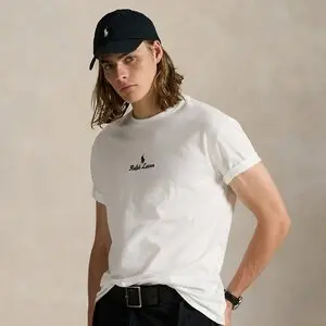 Ralph Lauren Classic Fit Logo Jersey T-shirt - White