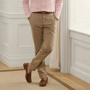 Ralph Lauren Straight Fit Stretch Chino Pant - Khaki