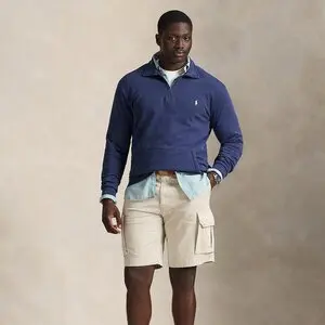 Ralph Lauren Gellar Classic Fit Twill Cargo Short - Classic Stone