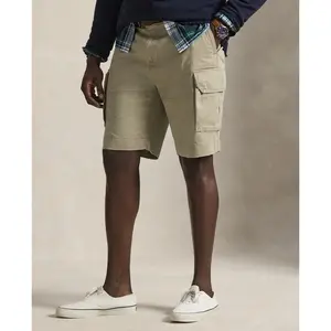 Ralph Lauren Classic Fit Twill Cargo Shorts - Tan