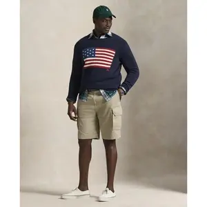 Ralph Lauren Classic Fit Twill Cargo Shorts - Tan