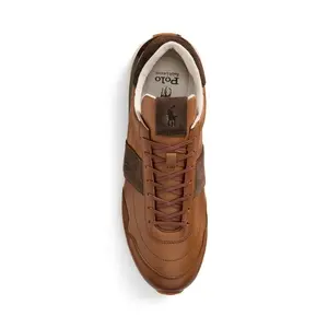 Ralph Lauren Train 89 Leather Sneaker
