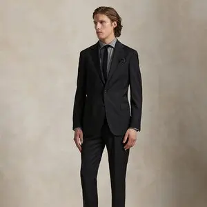 Ralph Lauren Polo Tailored Fit Wool Serge Suit - Charcoal