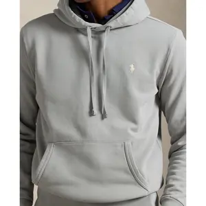 Ralph Lauren Loopback Fleece Hoodie - Soft Grey