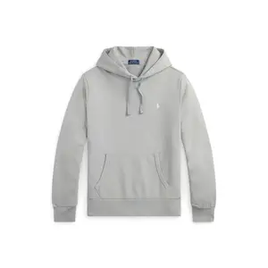 Ralph Lauren Loopback Fleece Hoodie - Soft Grey