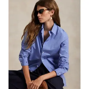 Ralph Lauren Stretch Cotton End-on-end Slim Fit Shirt