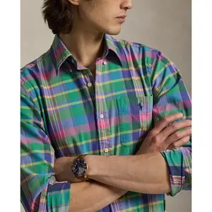 Ralph Lauren Classic Fit Plaid Chino Shirt