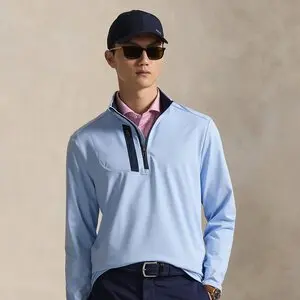 Ralph Lauren Stretch Jersey Pullover - Office Blue