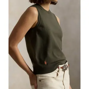 Ralph Lauren Sleeveless Crewneck Sweater