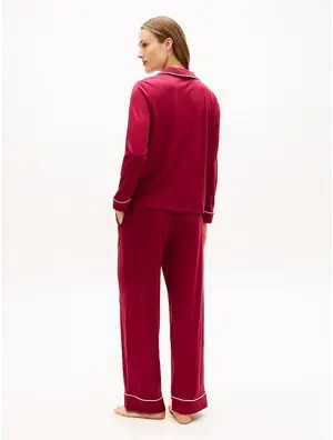 Tommy Hilfiger Long Sleeve Shirt & Pant Sleep Set