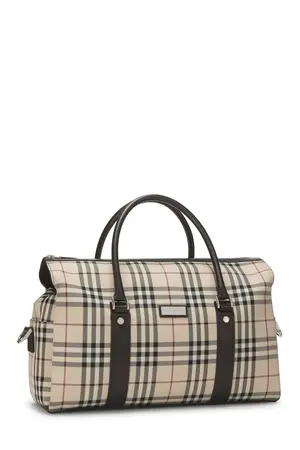Burberry Check Duffle