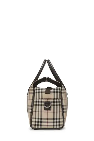 Burberry Check Duffle