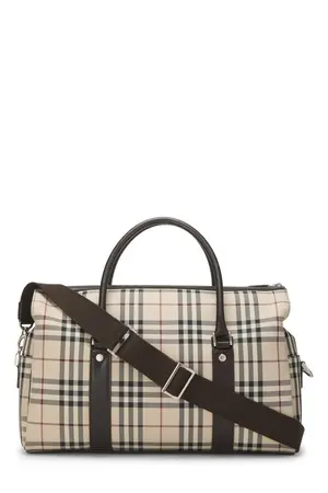 Burberry Check Duffle