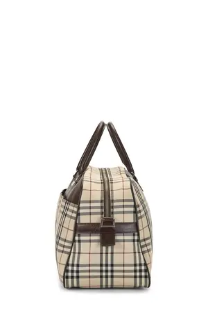 Burberry House Check Canvas Bowler