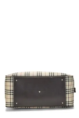 Burberry House Check Canvas Bowler