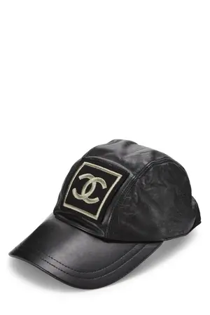 Chanel Lambskin Baseball Cap Small