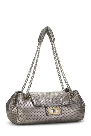 Chanel Perforated Drill Accordion Flap Bag Small