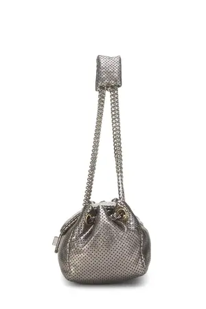 Chanel Perforated Drill Accordion Flap Bag Small