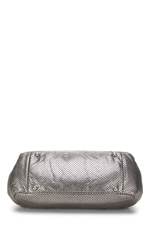 Chanel Perforated Drill Accordion Flap Bag Small