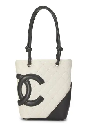 Chanel Quilted Calfskin Cambon Tote Mini