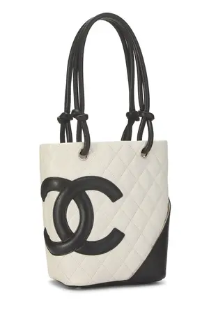 Chanel Quilted Calfskin Cambon Tote Mini