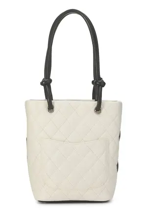 Chanel Quilted Calfskin Cambon Tote Mini