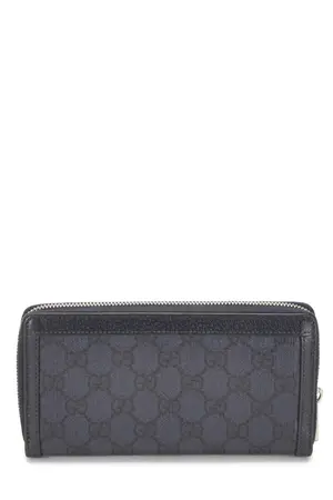 Gucci Gg Supreme Canvas Marmont Zip Wallet