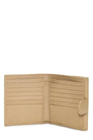 Gucci Interlocking Gg French Flap Wallet