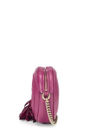 Gucci Soho Round Chain Crossbody - Pink