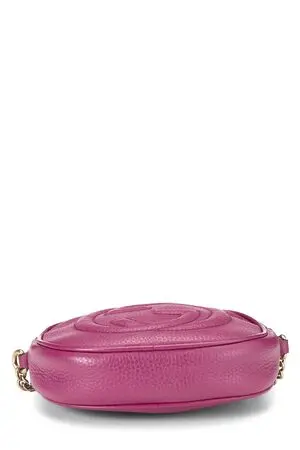 Gucci Soho Round Chain Crossbody - Pink