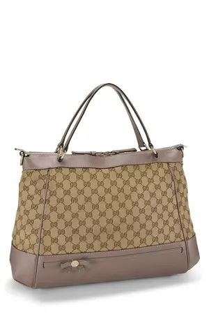 Gucci Purple Original Gg Mayfair Tote