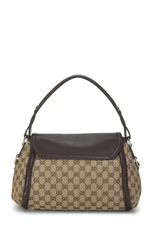 Gucci Original Gg Horsebit Shoulder Bag - Brown