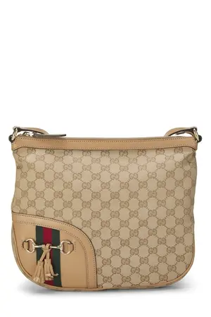 Gucci Original Gg Horsebit Tassel Crossbody