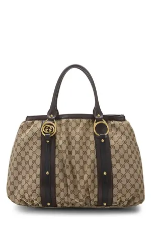 Gucci Original Gg Interlocking Tote Large