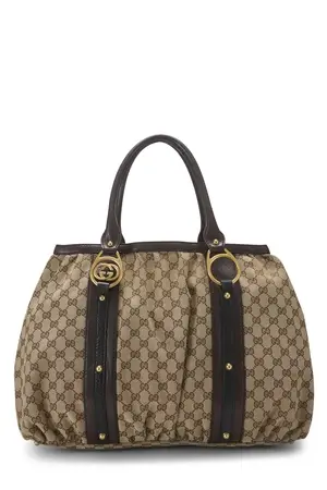Gucci Original Gg Interlocking Tote Large