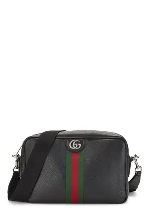 Gucci Leather Web Ophidia Crossbody