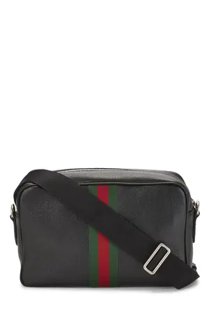 Gucci Leather Web Ophidia Crossbody